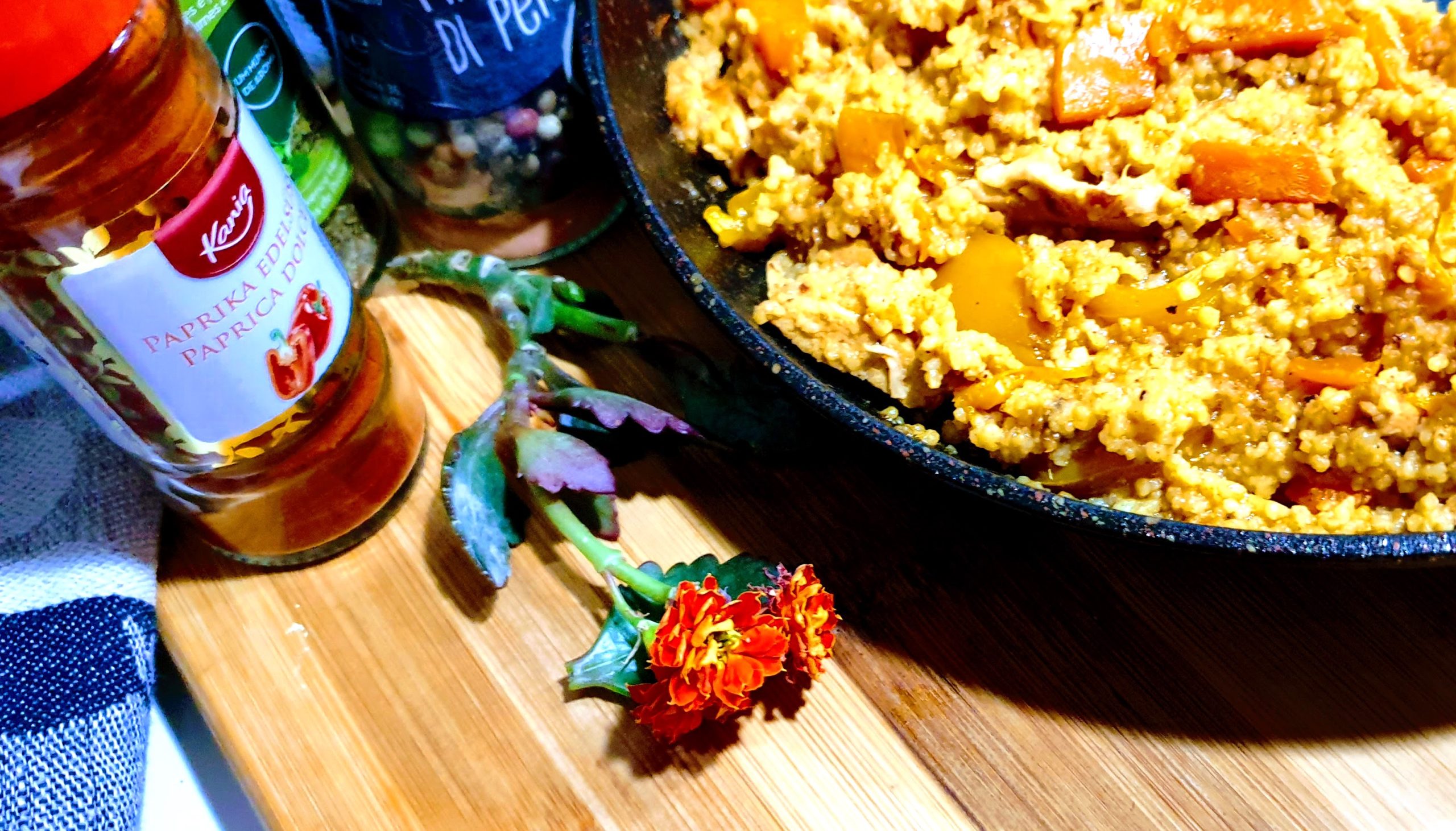 Couscousta, kanaa ja paprikaa - värikkäämpää arkiruokaa - In Via